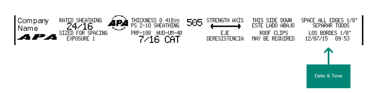 What’s on Your APA Grade Stamp? | West Fraser - Integrated Forestry Company